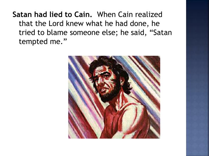 PPT - Adam and Eve and their family offered sacrifices PowerPoint ...