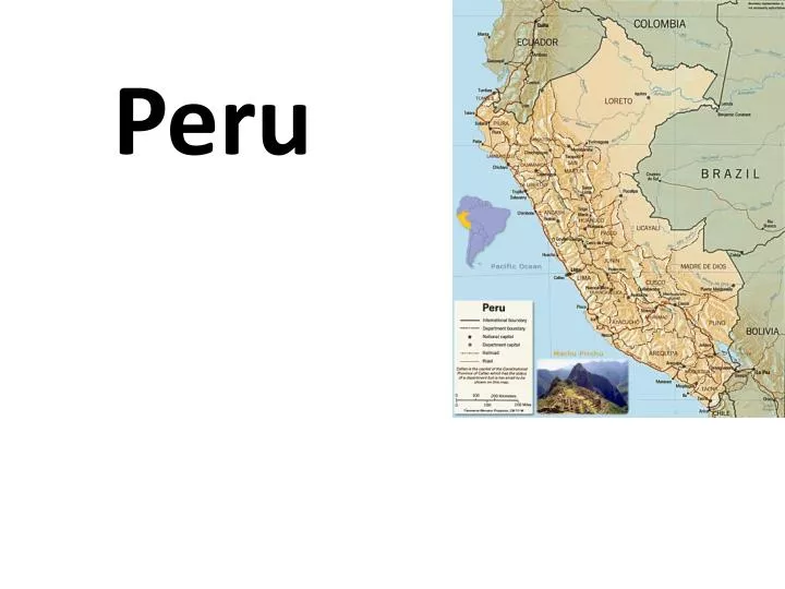 PPT - Peru PowerPoint Presentation, free download - ID:2370063