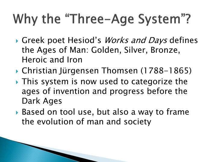 PPT - The Three-Age System PowerPoint Presentation - ID:2370412