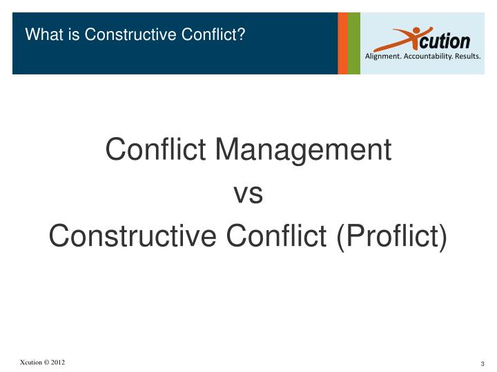 PPT - Constructive Conflict PowerPoint Presentation - ID:2370473