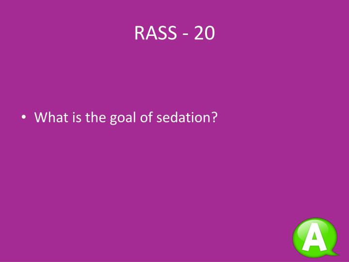 PPT - Richmond Agitation & Sedation Scale PowerPoint Presentation - ID ...