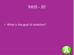 PPT - Richmond Agitation & Sedation Scale PowerPoint Presentation - ID ...