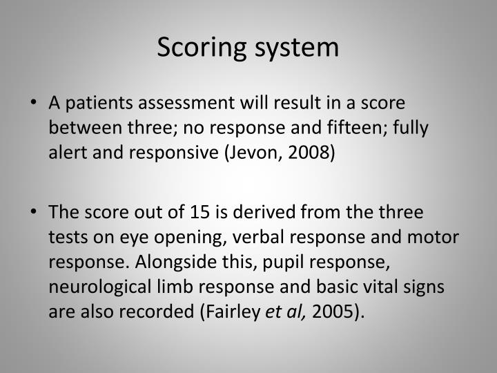 PPT - The Glasgow Coma Scale (GCS) PowerPoint Presentation - ID:2371224
