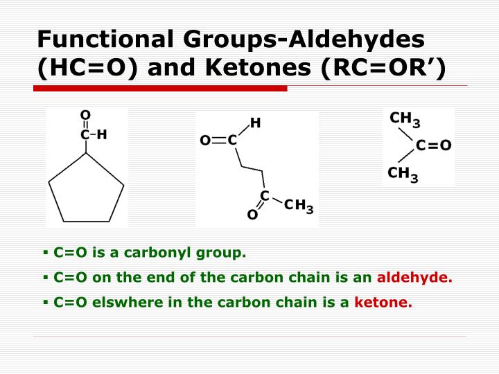 Aldehyde Functional Group