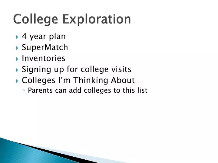 PPT - College Exploration PowerPoint Presentation, free download - ID ...
