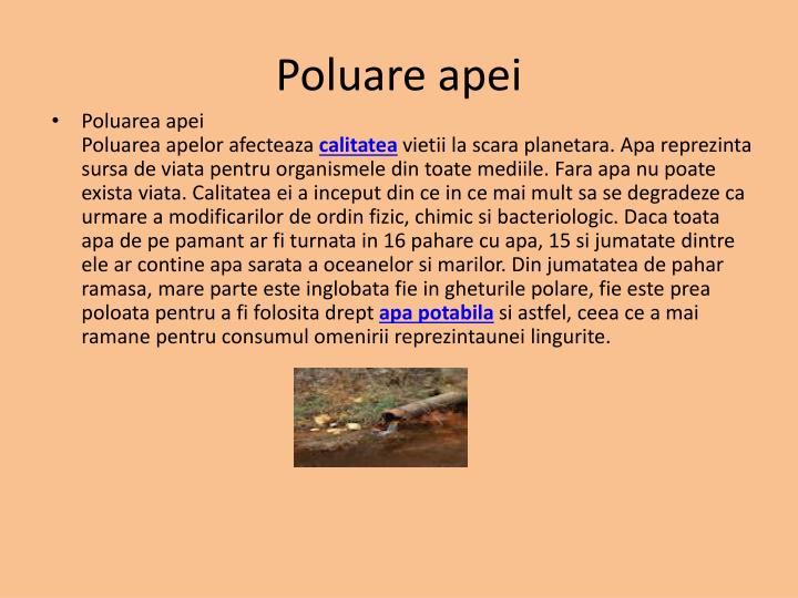 PPT - Proiect : poluarea PowerPoint Presentation - ID:2371867