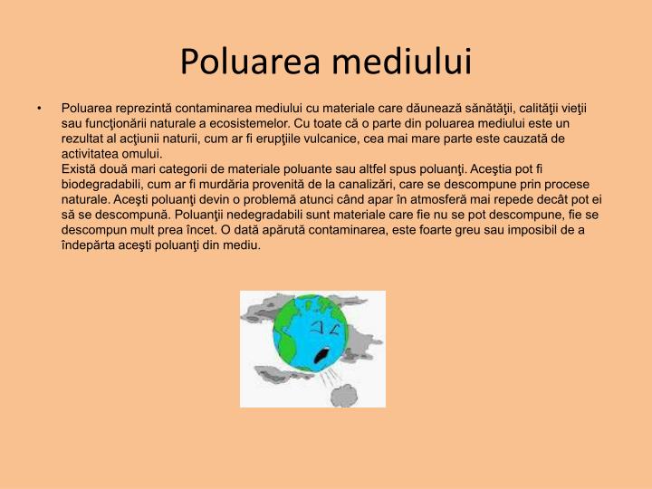 PPT - Proiect : poluarea PowerPoint Presentation - ID:2371867