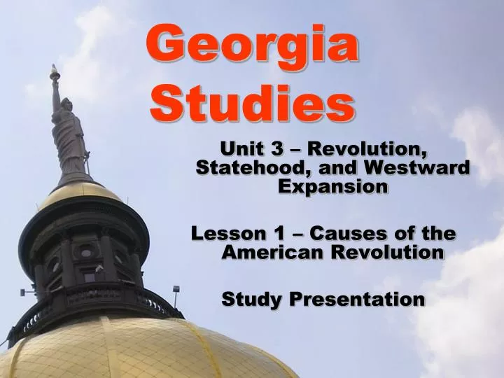 PPT - Georgia Studies PowerPoint Presentation, free download - ID:2372065