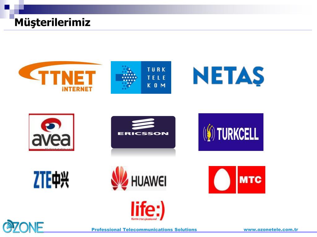 PPT - OZONE Profesyonel Telekom ü nikasyon Çö z ü mleri PowerPoint ...