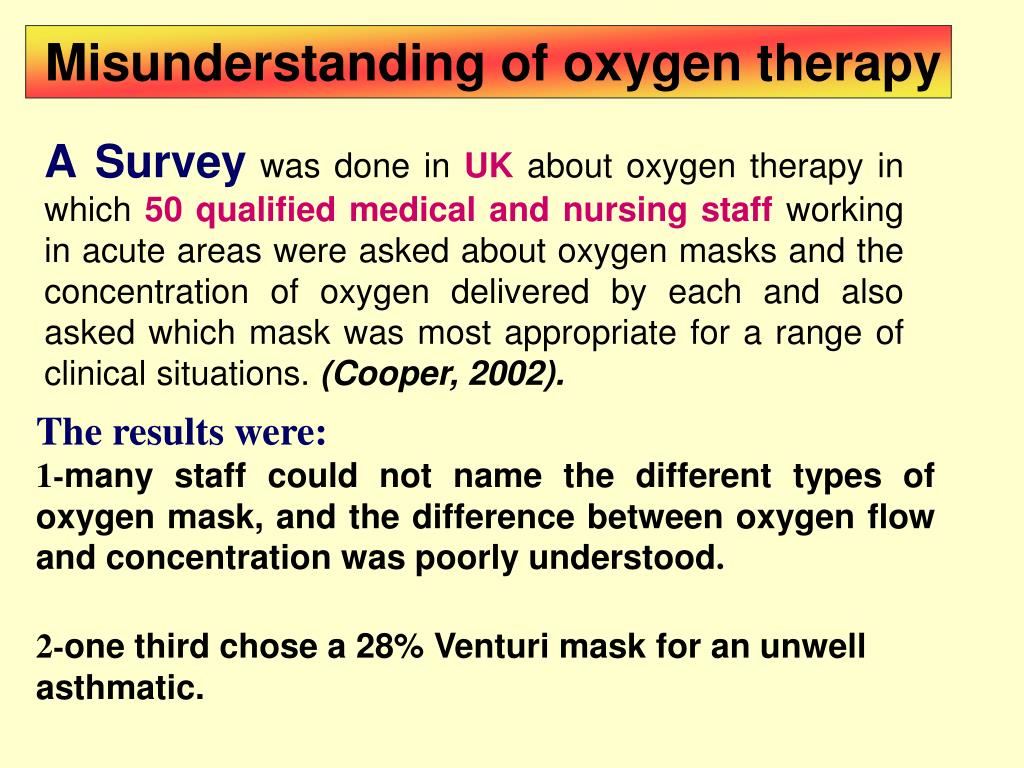 PPT - Oxygen therapy in acutely ill patients PowerPoint Presentation ...