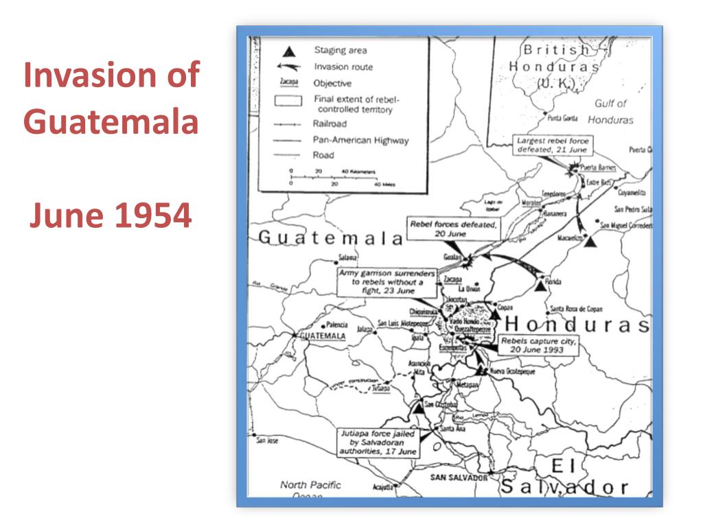 PPT - The Guatemalan Coup of 1954: How Did the Cold War Influence ...