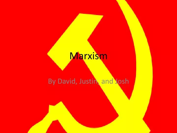 PPT - Marxism PowerPoint Presentation, free download - ID:2372386