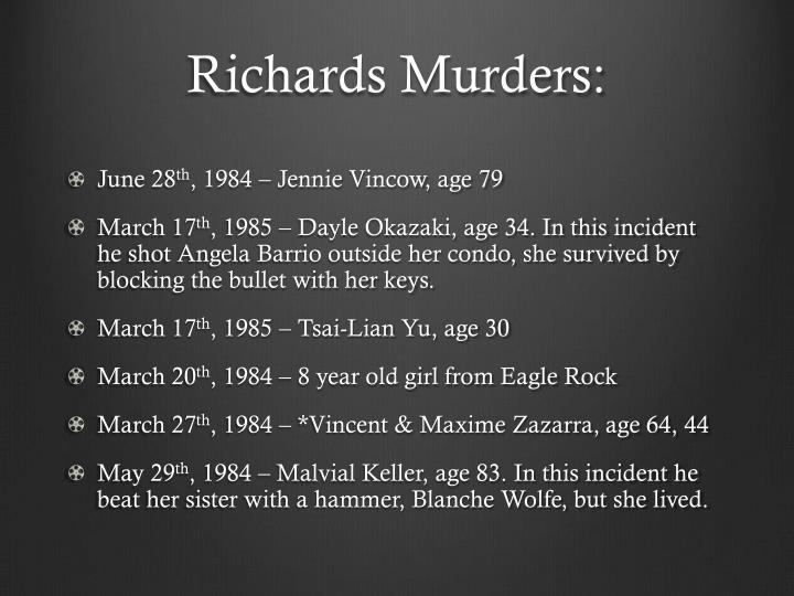 PPT - Richard Ramirez PowerPoint Presentation - ID:2372401