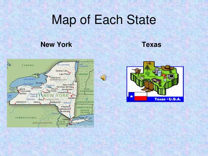PPT - Map of Each State PowerPoint Presentation, free download - ID:2372427