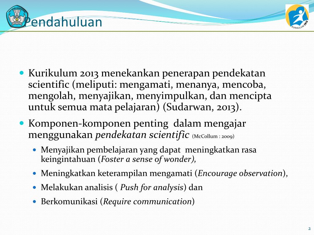 Ppt Contoh Penerapan Pendekatan Scientific Dalam Pembelajaran Ipa