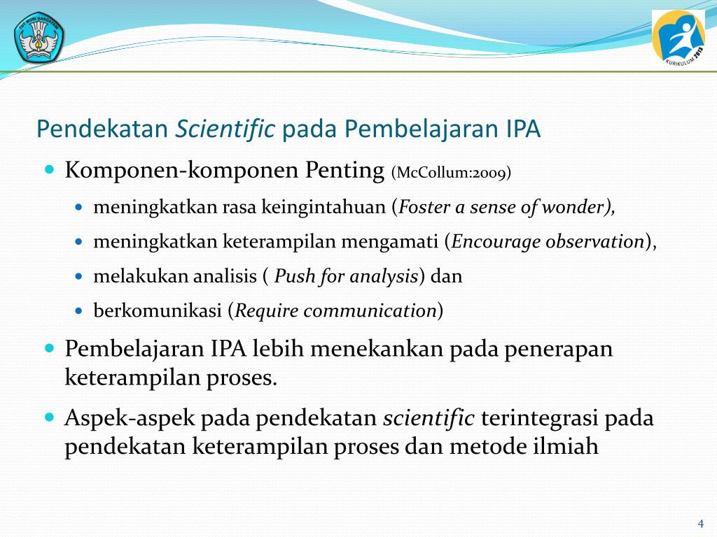 Ppt Contoh Penerapan Pendekatan Scientific Dalam Pembelajaran Ipa