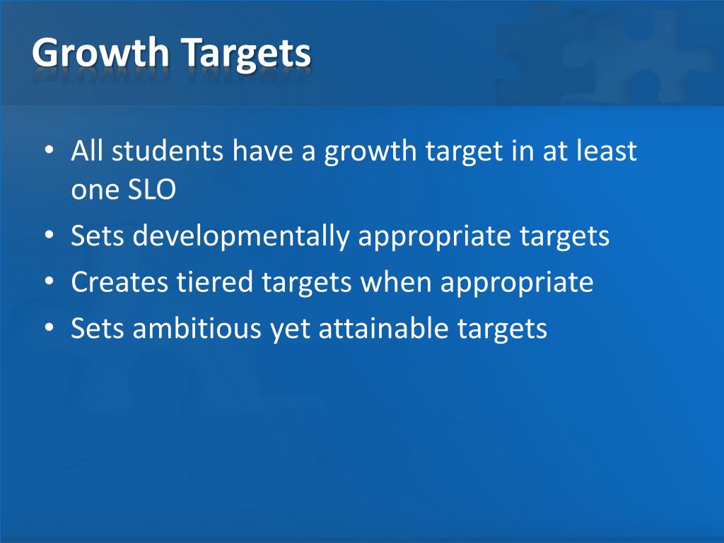 PPT - Designing Student Growth Measures for Career and Technical ...
