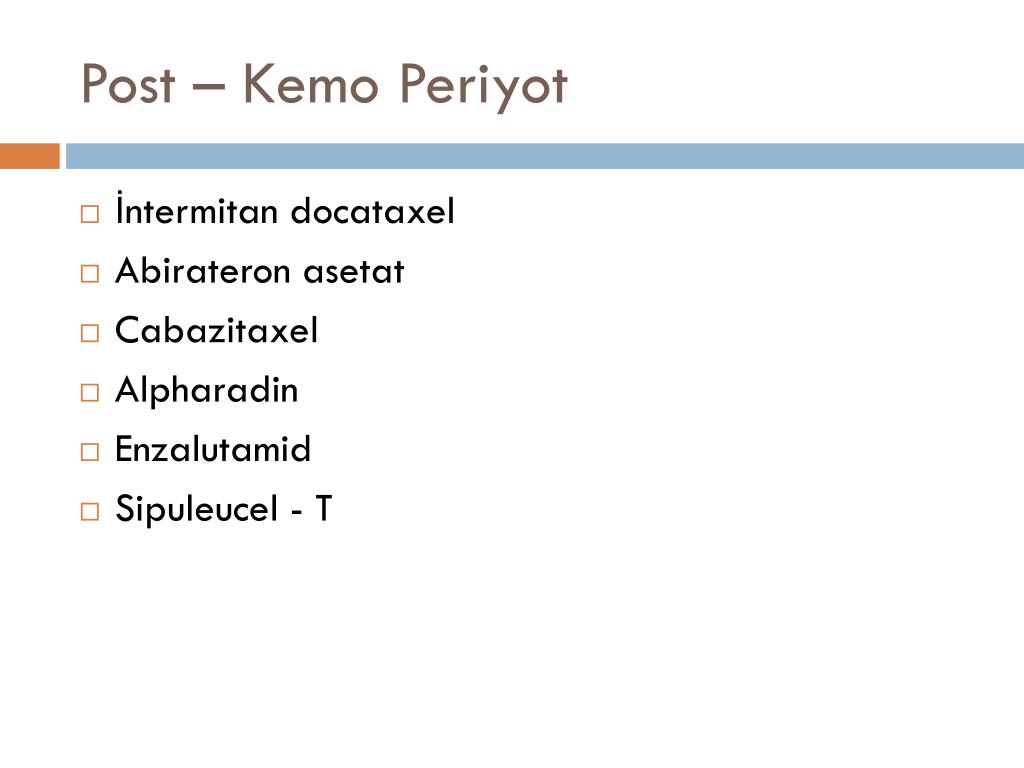 PPT - KASTRASYONA DİRENÇLİ PROSTAT KANSERİNDE TEDAVİ PowerPoint ...