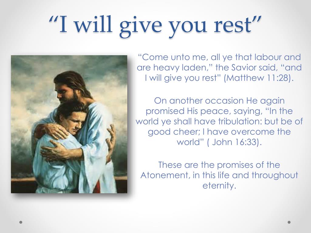 PPT - The Atonement of Jesus Christ PowerPoint Presentation, free ...