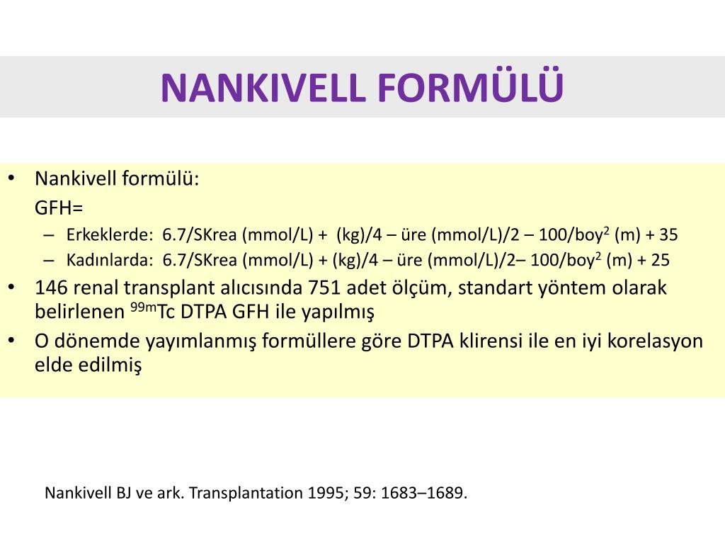 PPT - Dr.Şule Şengül Ankara Üniversitesi Tıp Fakültesi Nefroloji Bilim ...