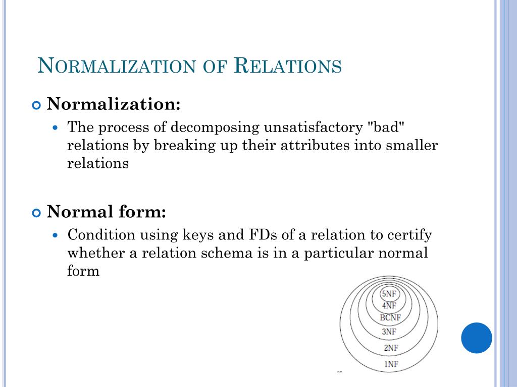 Ppt Functional Dependencies And Normalization For Relational Databases Powerpoint Presentation