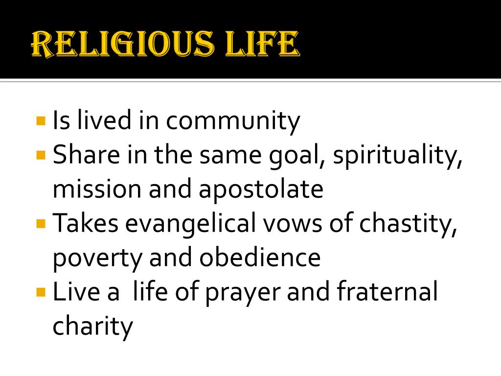 PPT - CONSECRATED LIFE: RADICAL CHRISTIAN DISCIPLESHIP PowerPoint ...