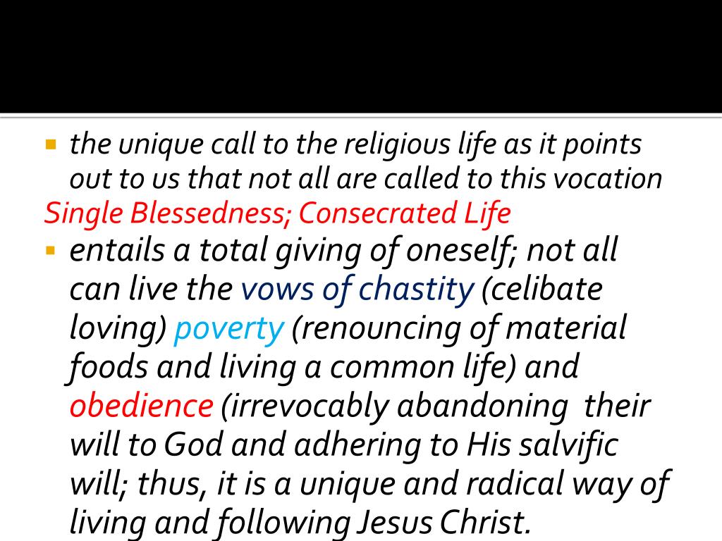 PPT - CONSECRATED LIFE: RADICAL CHRISTIAN DISCIPLESHIP PowerPoint ...