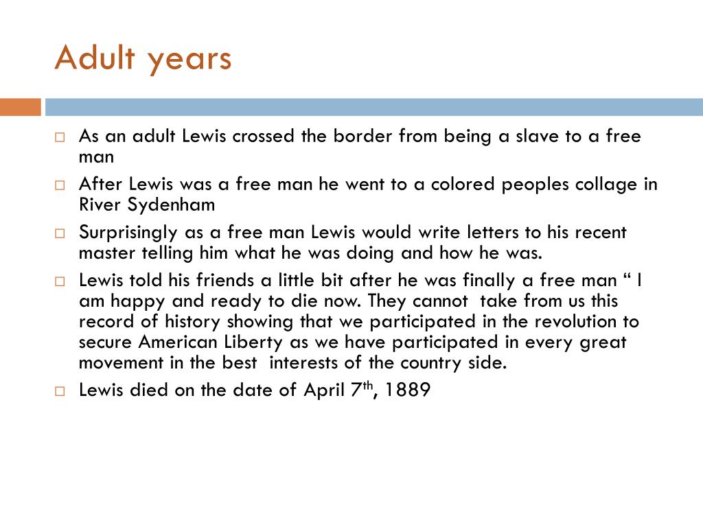 PPT - Lewis Hayden and the war against slavery PowerPoint Presentation ...