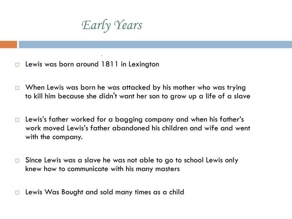 PPT - Lewis Hayden and the war against slavery PowerPoint Presentation ...
