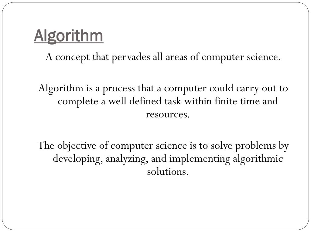 Ppt Introduction To Computer Programming Problem Solving And Algorithms Powerpoint Presentation 8974