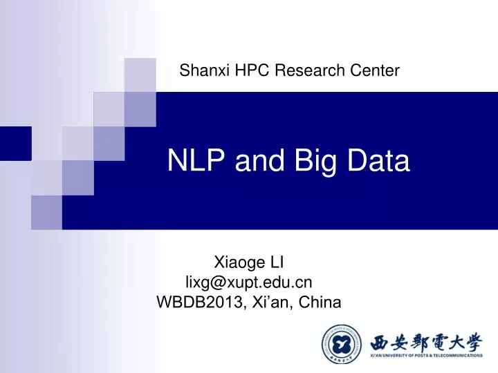 PPT - NLP and Big Data PowerPoint Presentation, free download - ID:2376423