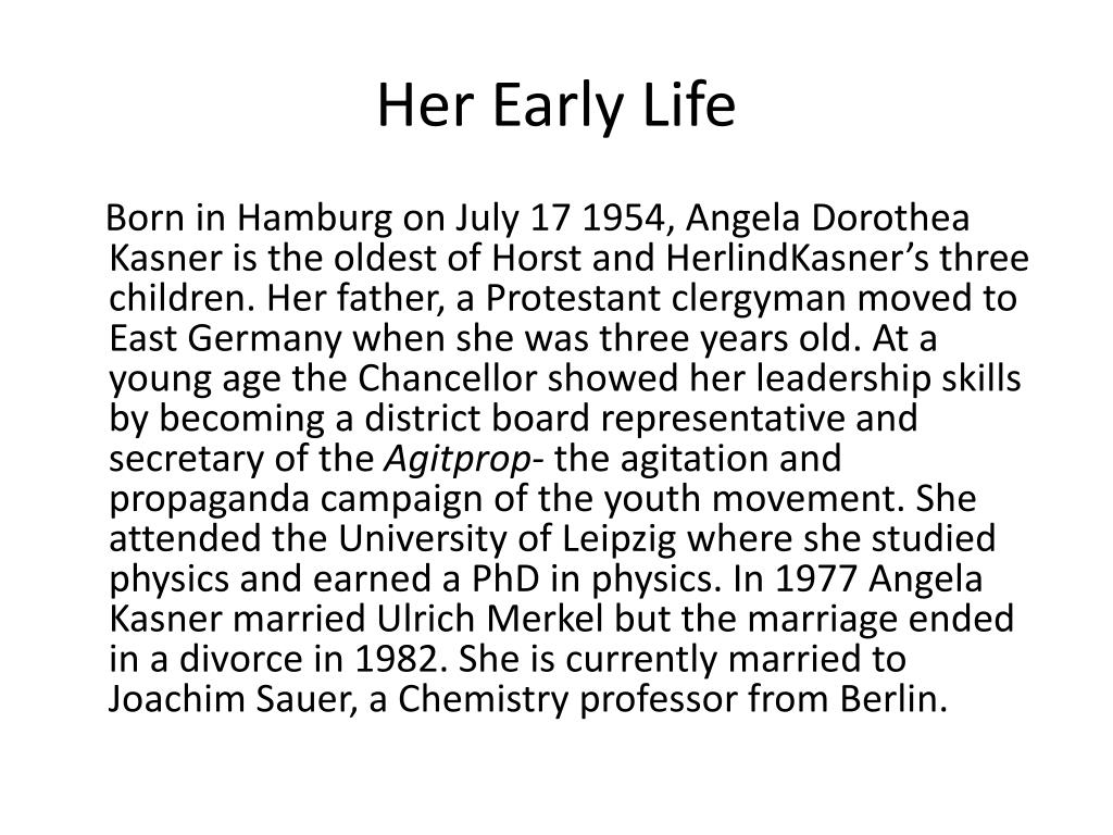 PPT - CHANCELLOR ANGELA MERKEL NOVEMBER 2005-DATE PowerPoint ...