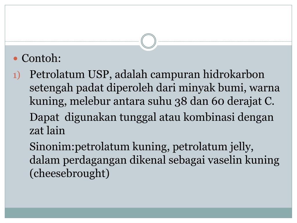 PPT - FORMULASI TEKNOLOGI SEDIAAN CAIR DAN SEMI PADAT ( salep ...