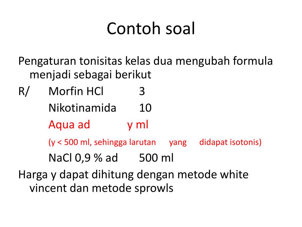 PPT - FORMULASI DAN TEKNOLOGI SEDIAAN STERIL PowerPoint Presentation ...