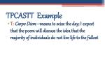 PPT - TPCASTT Poetry Analysis PowerPoint Presentation - ID:2377543