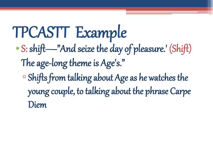 PPT - TPCASTT Poetry Analysis PowerPoint Presentation - ID:2377543