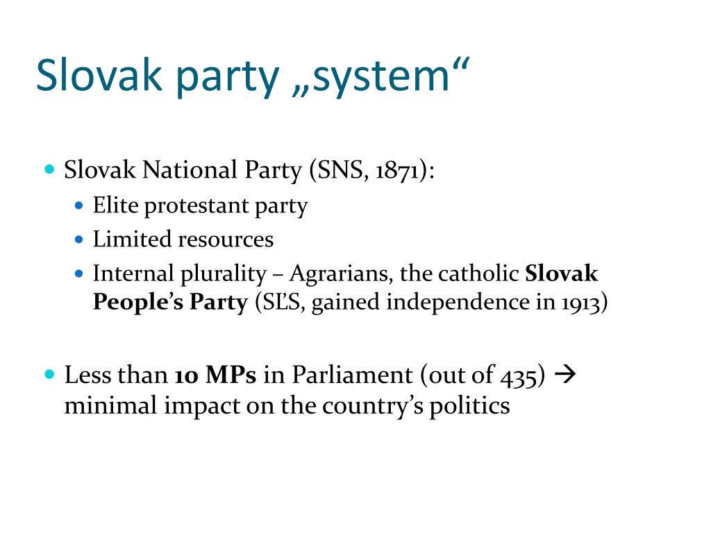 PPT - Slovak politics before 1989 PowerPoint Presentation, free ...
