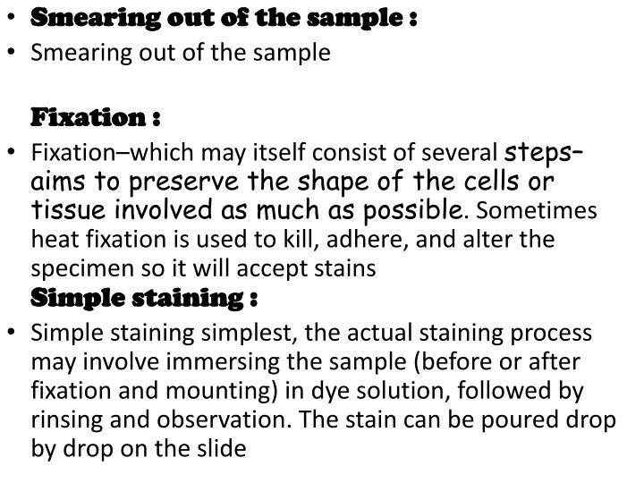 PPT - STAINS AND STAINING TECHNIQUES PowerPoint Presentation - ID:2377910