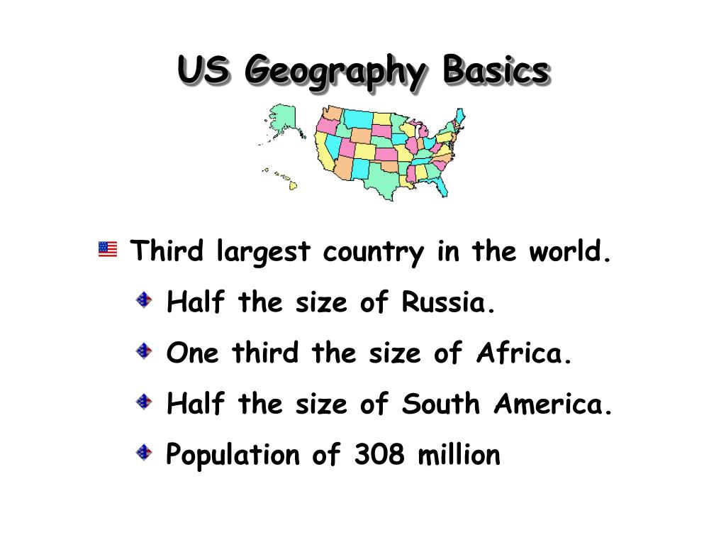 PPT - The Geography of the United States PowerPoint Presentation, free ...