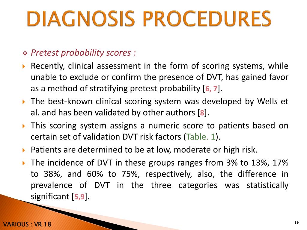 PPT - CLINICAL PROBABILITY AND DOPPLER ULTRASOUND IN DEEP VENOUS ...