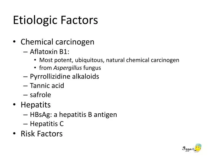 PPT - Etiologic Factors PowerPoint Presentation, free download - ID:2378100