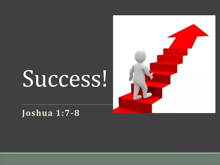 PPT - Success! PowerPoint Presentation, free download - ID:2378389