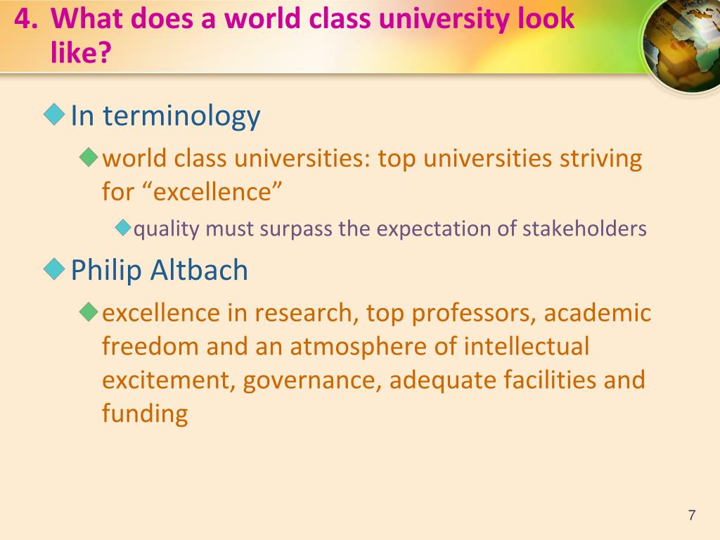 PPT - INTERNATIONAL TREND ON UNIVERSITY RANKINGS AND ITS IMPACT ON ...
