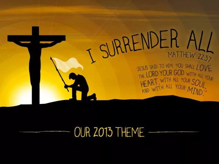 PPT - I Surrender My Will PowerPoint Presentation, free download - ID ...