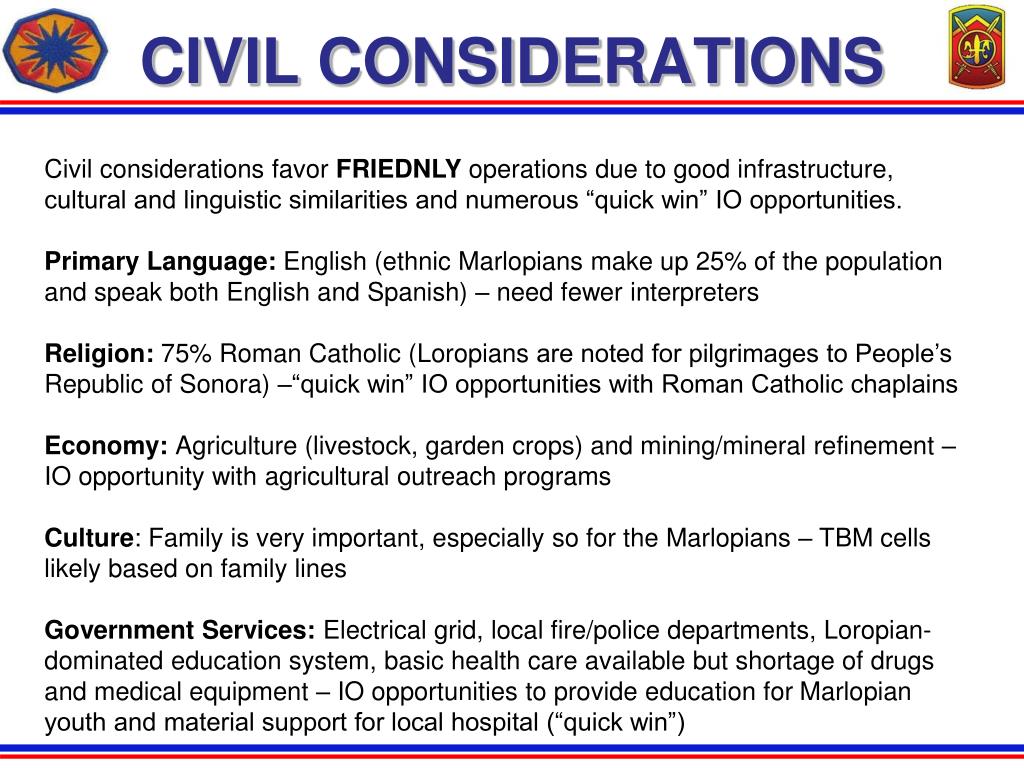 PPT - 501 st Sustainment Brigade Operation Salsa Night Mission Analysis ...