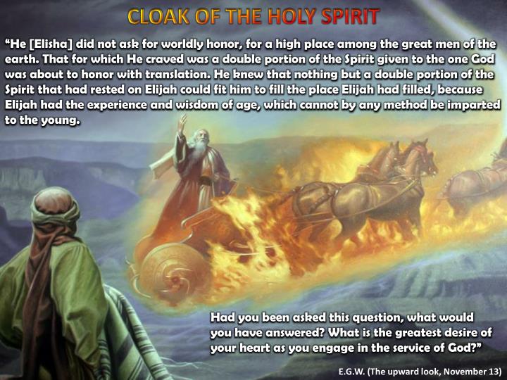 PPT - ELIJAH’S AND ELISHA’S MANTLE PowerPoint Presentation - ID:2379243