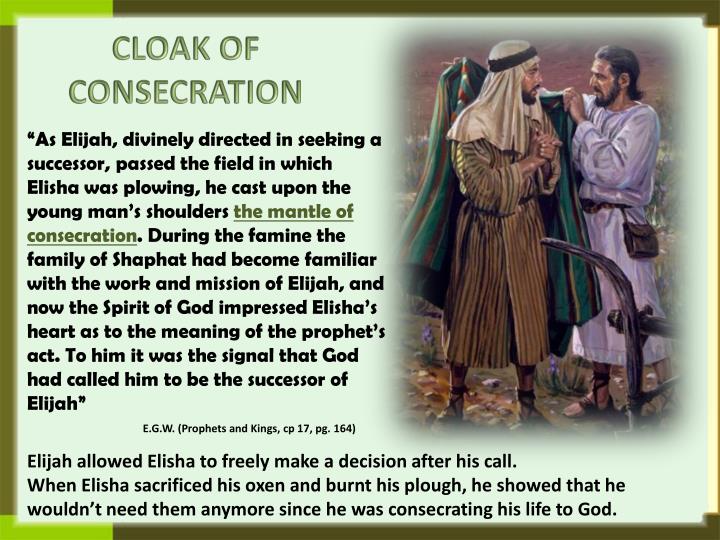 PPT - ELIJAH’S AND ELISHA’S MANTLE PowerPoint Presentation - ID:2379243