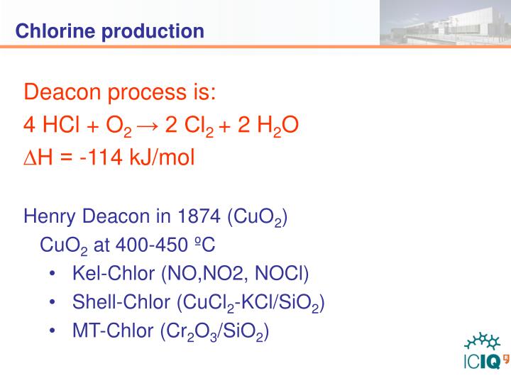 PPT - Mechanism of HCl oxidation (Deacon process) over RuO 2 PowerPoint ...