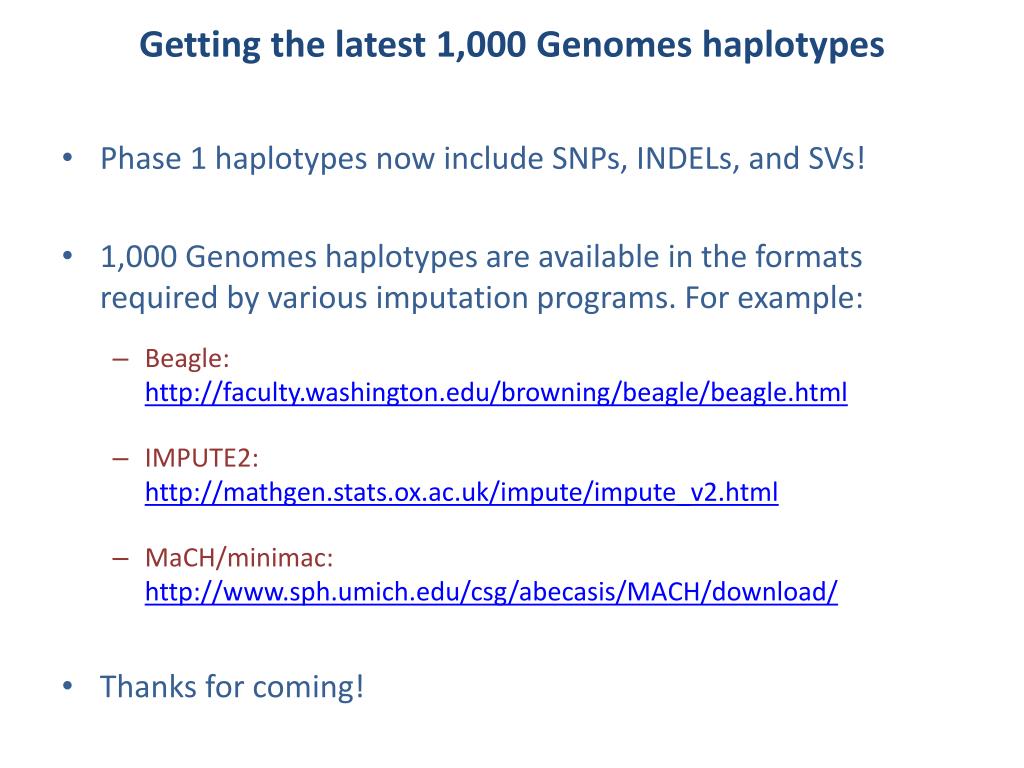 PPT - Genotype imputation background PowerPoint Presentation, free ... PPT - Genotype imputation background PowerPoint Presentation, free ...