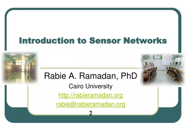 PPT - Introduction to Sensor Networks PowerPoint Presentation, free download - ID:2380699
